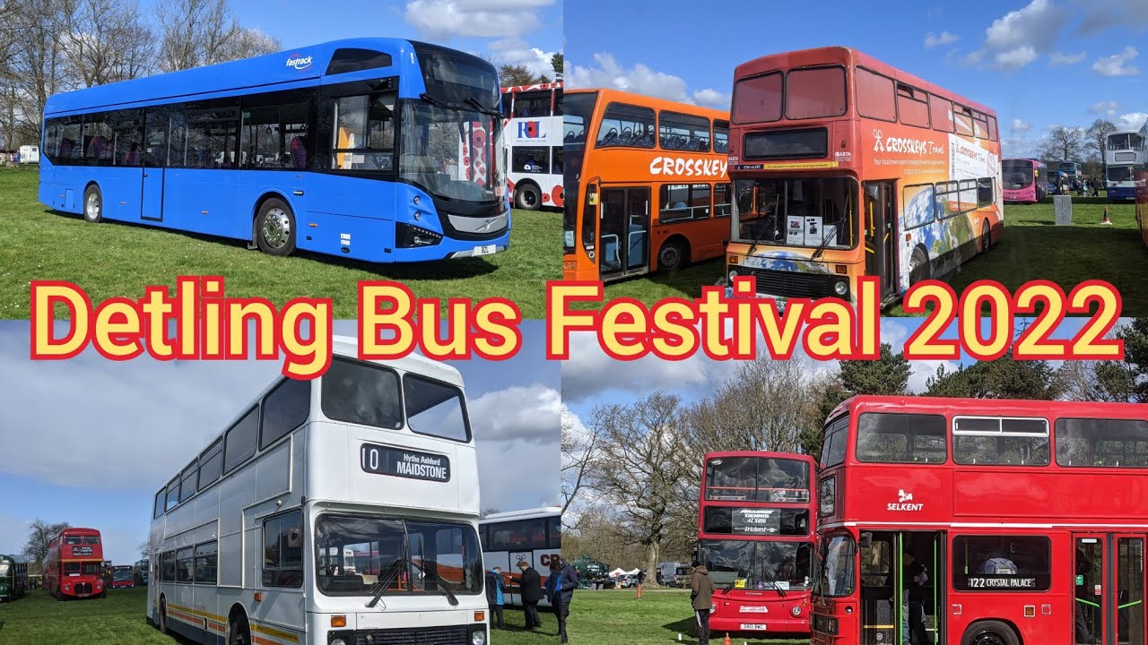 Detling Bus Festival 2022 - YouTube