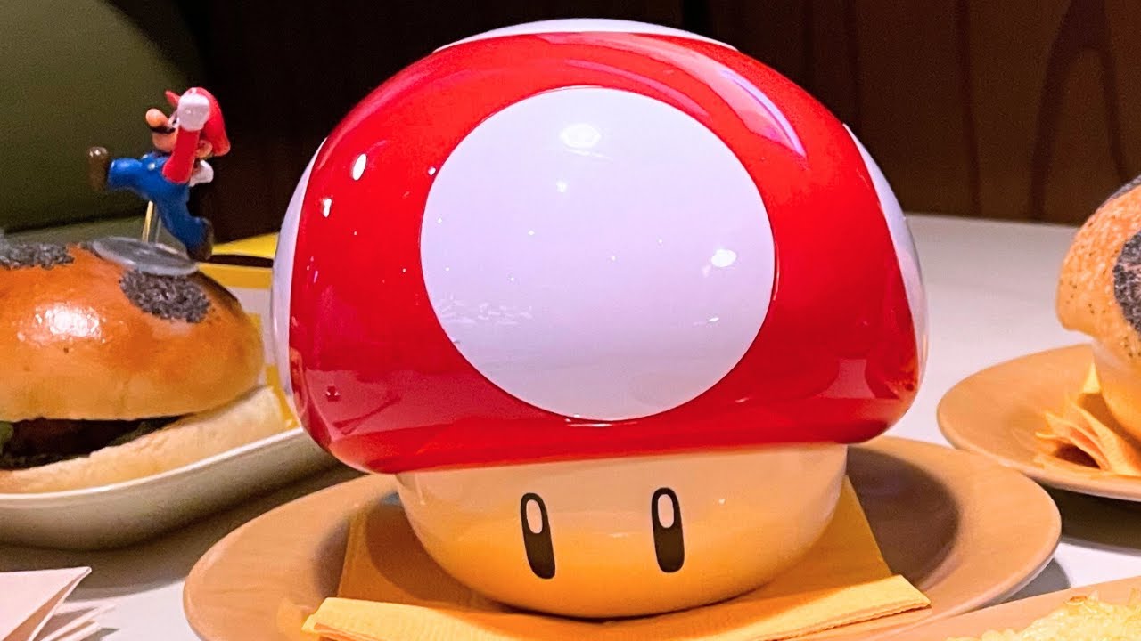 【Kinopio Cafe🍄 & Super Mario Cafe】Mario Food at Universal Studios Japan ...