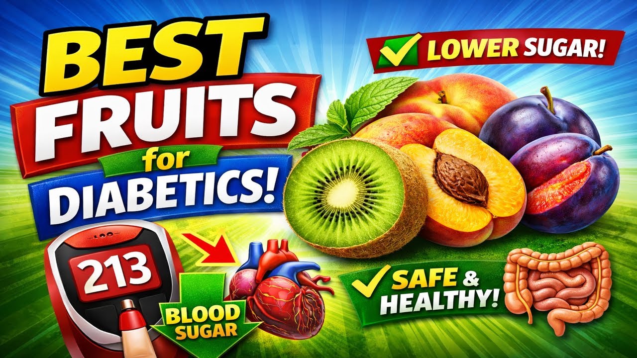 Top 3 Fruits for Diabetics You Must Eat! (Lower Blood Sugar Naturally ...