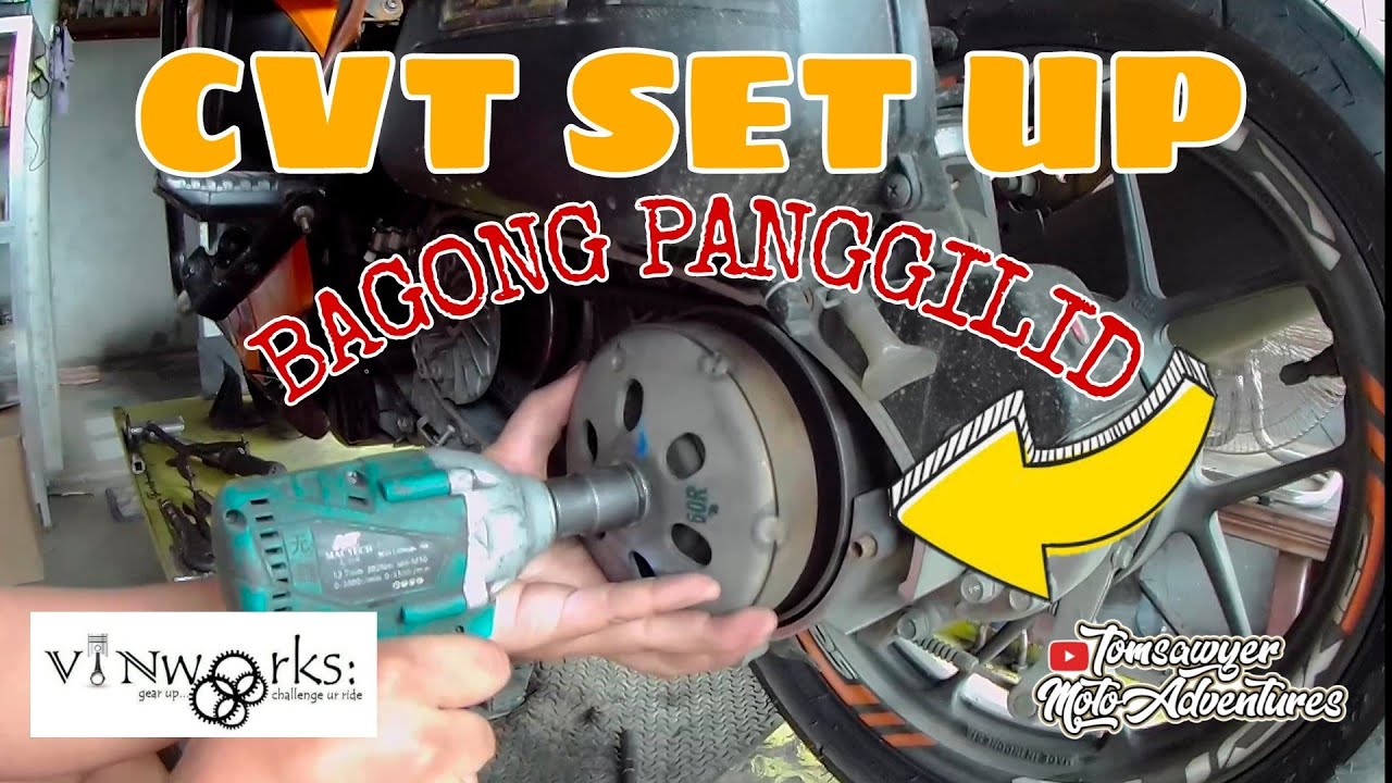 HONDA CLICK 125i | CVT SET UP PARA SA MALAKING GULONG AT MABIGAT NA ...