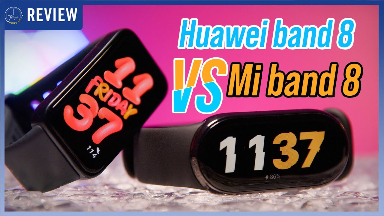 Huawei Band 8 vs Xiaomi Smartband 8: Đâu là VUA của phân khúc 900k ...
