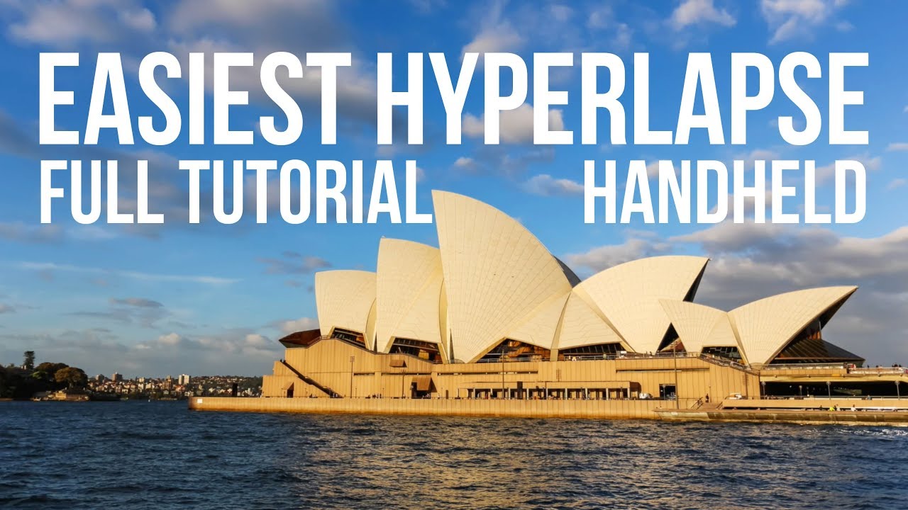 Beginner hyperlapse tutorial - The EASY way - YouTube