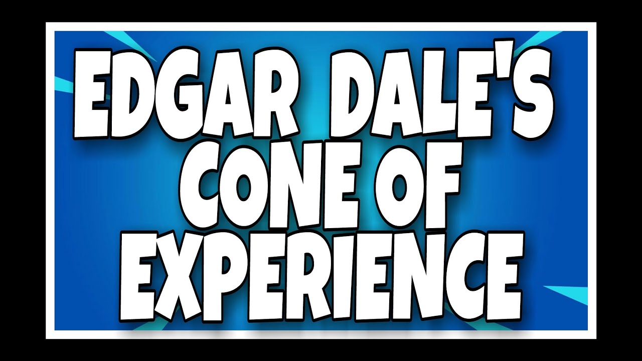 EDGAR DALE'S CONE OF EXPERIENCE || LEARNING PYRAMID || TEACHING AIDS ...