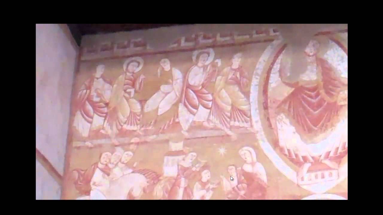 Fresques eglises Saint Martin de Nohant Vic - Episode1 - YouTube