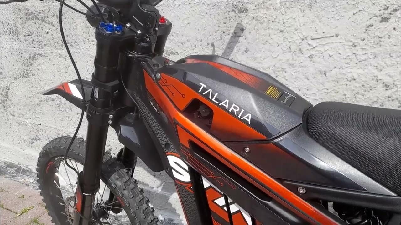 Talaria Sting MX4-R, New color and few new cosmetic details, (black grips & bigger rear mudguard ...