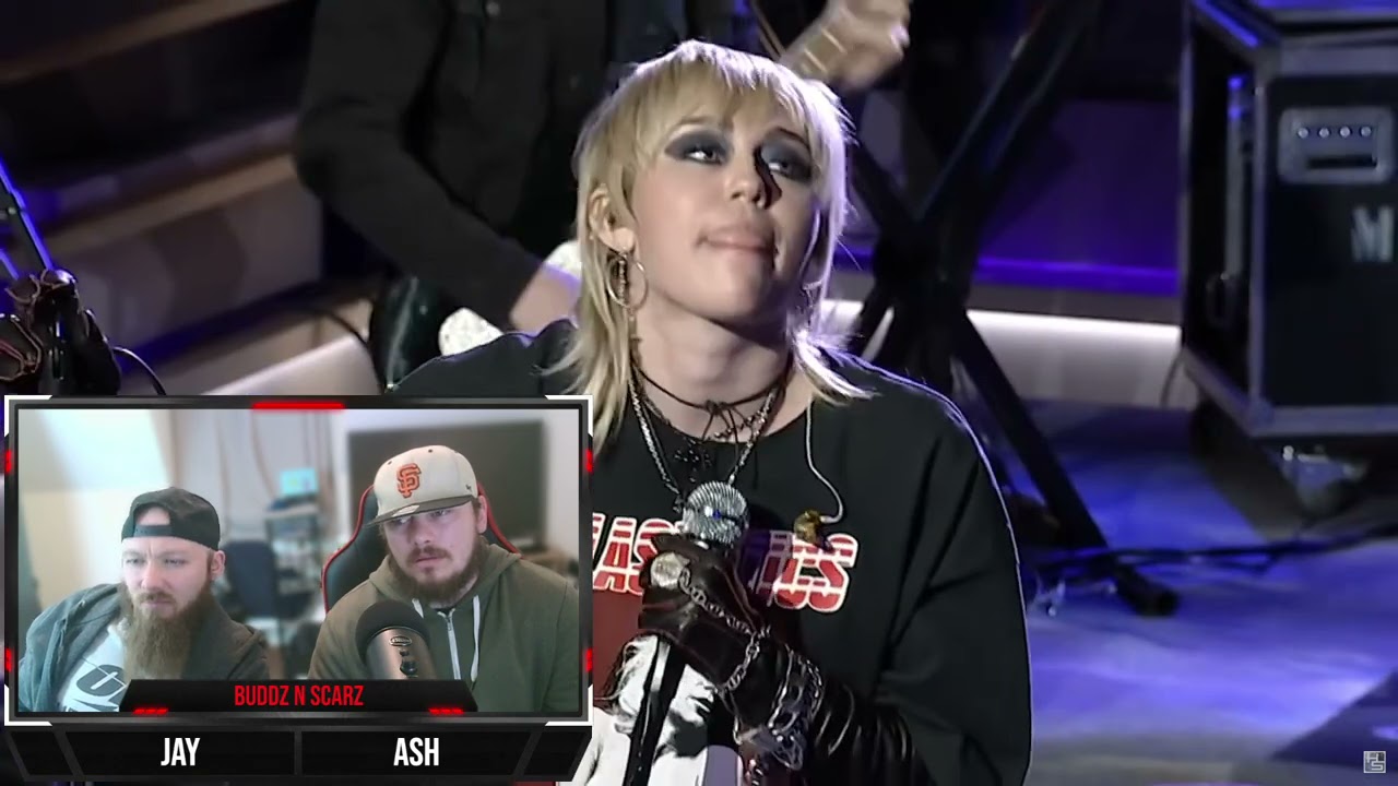 Miley Cyrus Doll Parts Live Howard Stern Brothers Reactions 🎸🤘 - YouTube