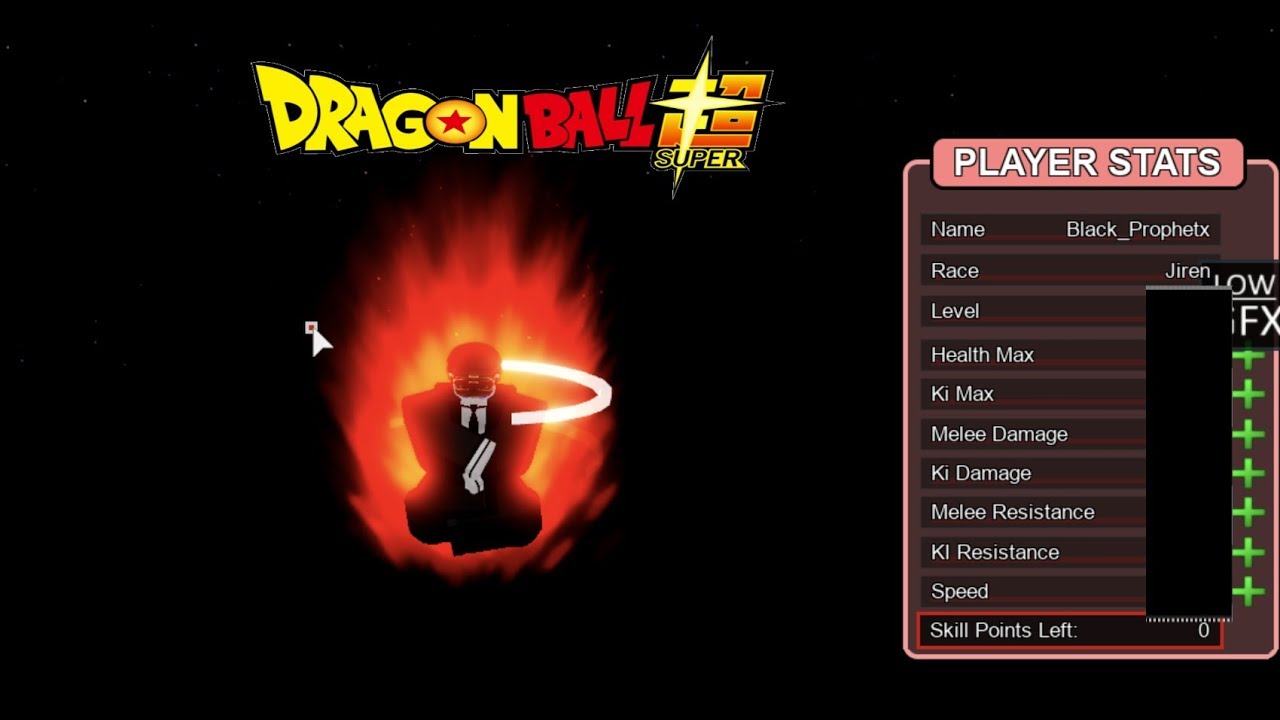 ROBLOX: Dragon Ball Final Stand- Jiren Race Stats! - YouTube