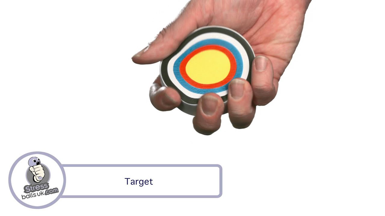 Target Shaped Stress Ball - YouTube