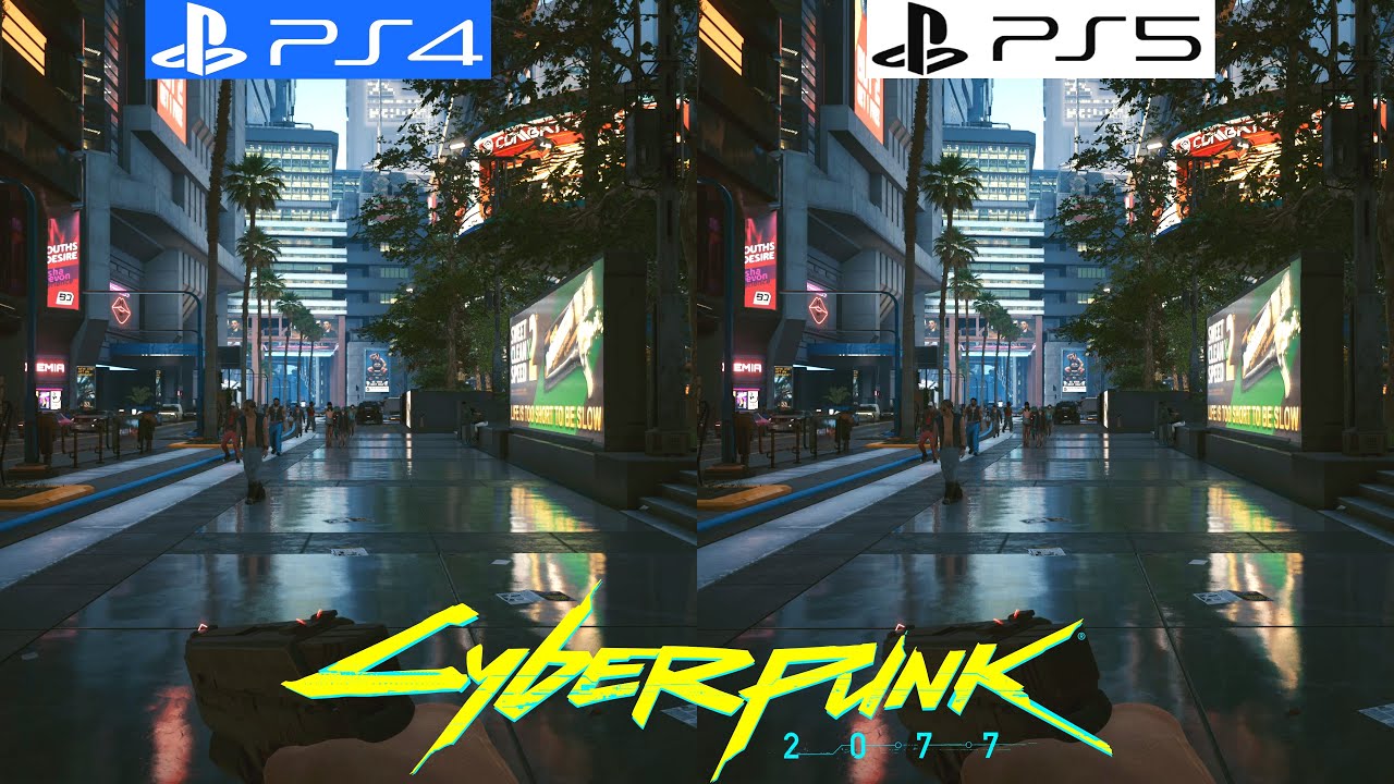Cyberpunk 2077 PS4 vs PS5 - Patch 2.12 - Graphics Comparison ...