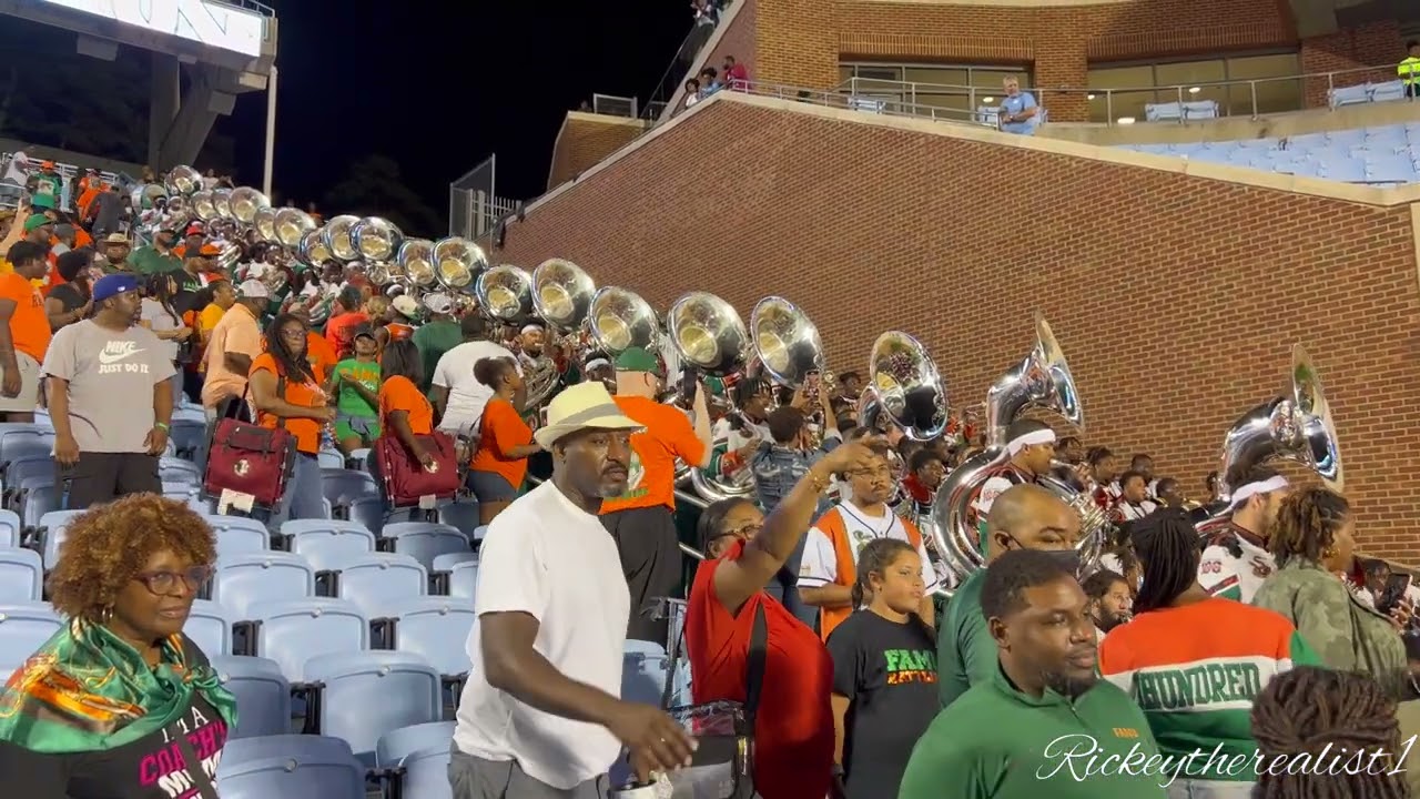 Florida A&M University Marching 100 Band 2022 “Sing Sing Sing” | UNC ...