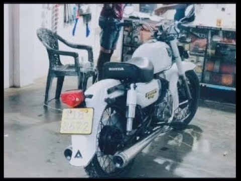 Honda Benly 125 Classic custom Modified - YouTube