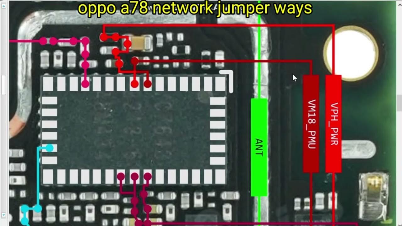 oppo a78 all sections jumper ways oppo a78 all sections hardware solution Borneo schematic ...