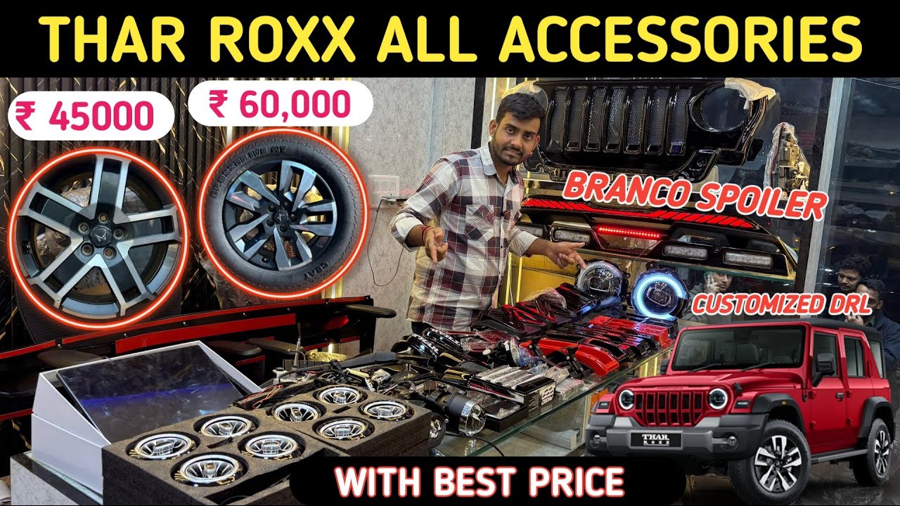 2025 Thar Roxx Accessories Thar Roxx Mx1 Modification Thar Roxx Mx1 ...