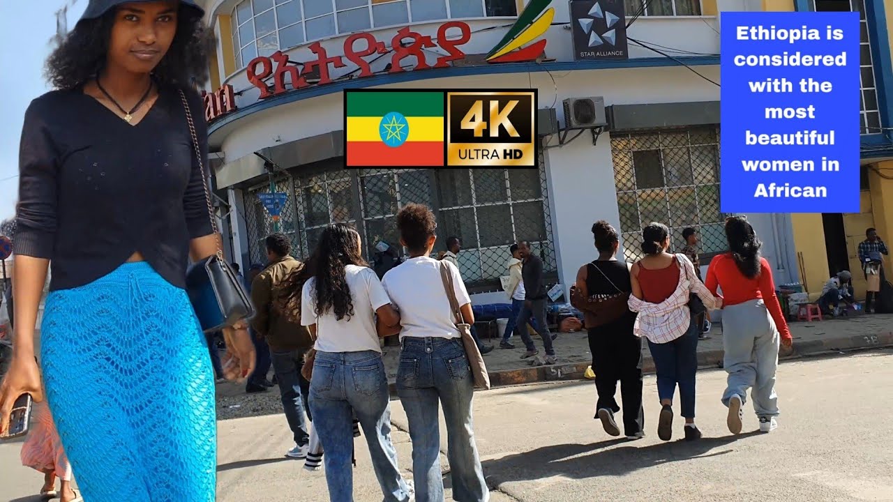 Beautiful Piassa , 🇪🇹 Addis Ababa walking Tour 2024 - YouTube