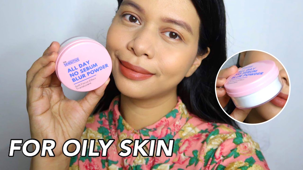 P150.00 DR.SENSITIVE BLUR POWDER PARA SA OILY SKIN | LYN VIDALLON - YouTube