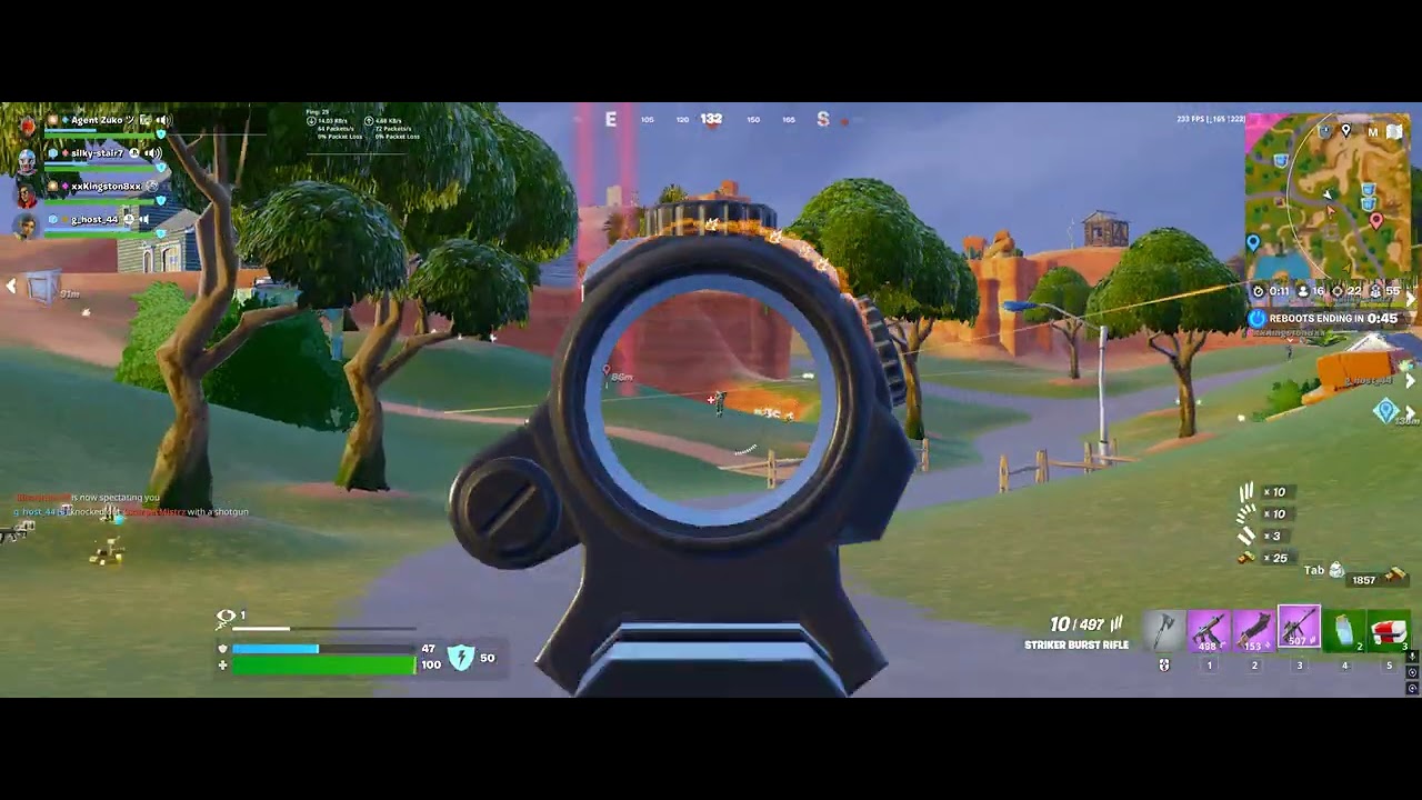 Carry and 63 Bomb in Ranked Reload Zero Build with silky-stair 7 and g ...