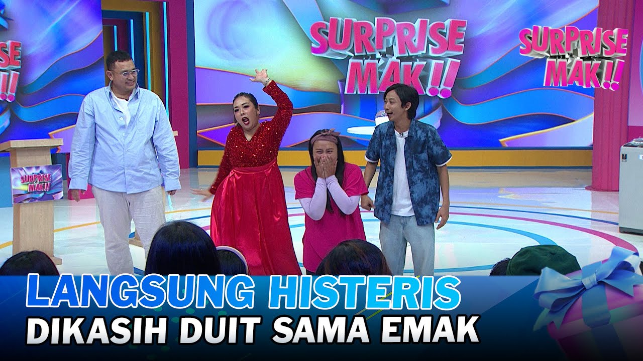 AUTO HISTERIS! Dikasih Duit Sama Emak Soimah | SURPRISE MAK!! - YouTube