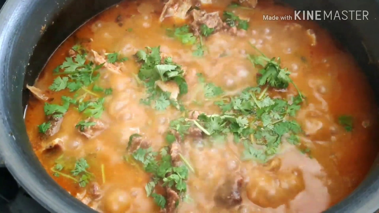 Goat head curry for rice/ dosa/ragi sangati.తలకాయ కూర దోశ/అన్నం/ రాగి ...