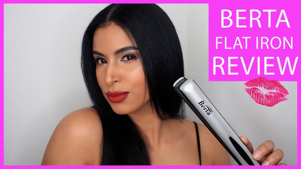 Berta Flat Iron Review-Discount code just for you! - YouTube