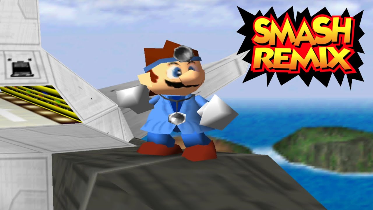 Super Smash Bros Remix HD Textures Brawl 1P Mode Very Hard Dr. Mario ...