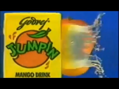 Jumpin | Doordarshan Old Advertisement | Godrej Jumpin Mango Drink ...