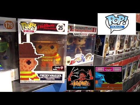 8-BIT NES Freddy Krueger FUNKO POP HUNTING AND POP HAUL - YouTube