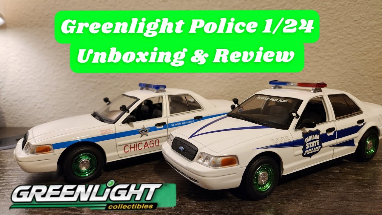 GREEN MACHINE COP CAR UNBOXING - YouTube