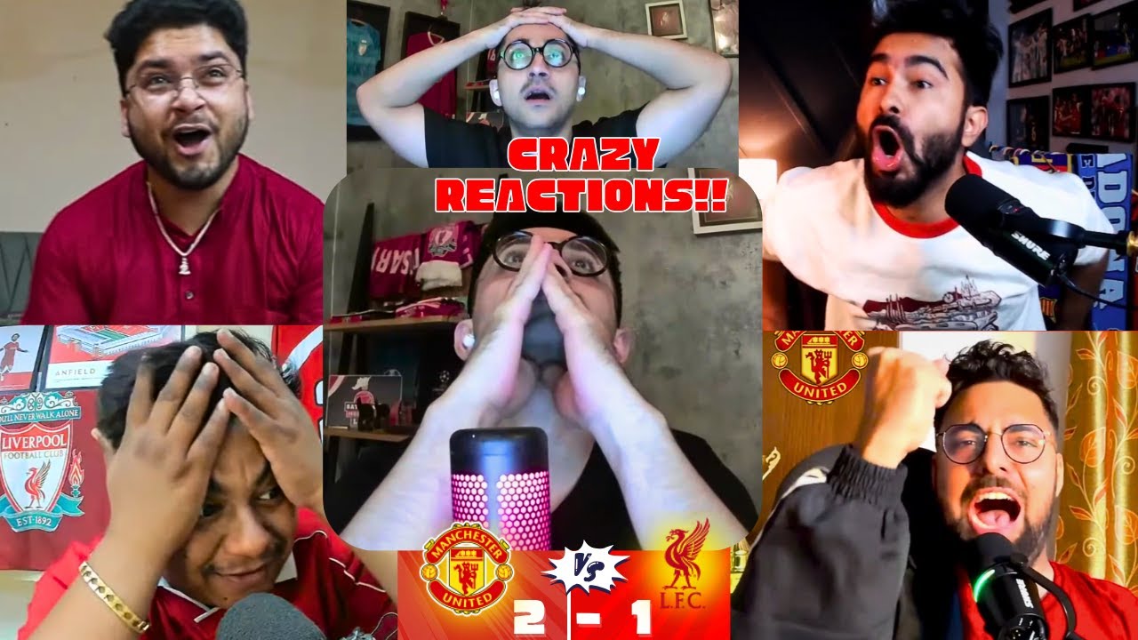 Crying LIVERPOOL Fans AND Happy MAN UNITED Fans Reaction to MAN UNITED ...