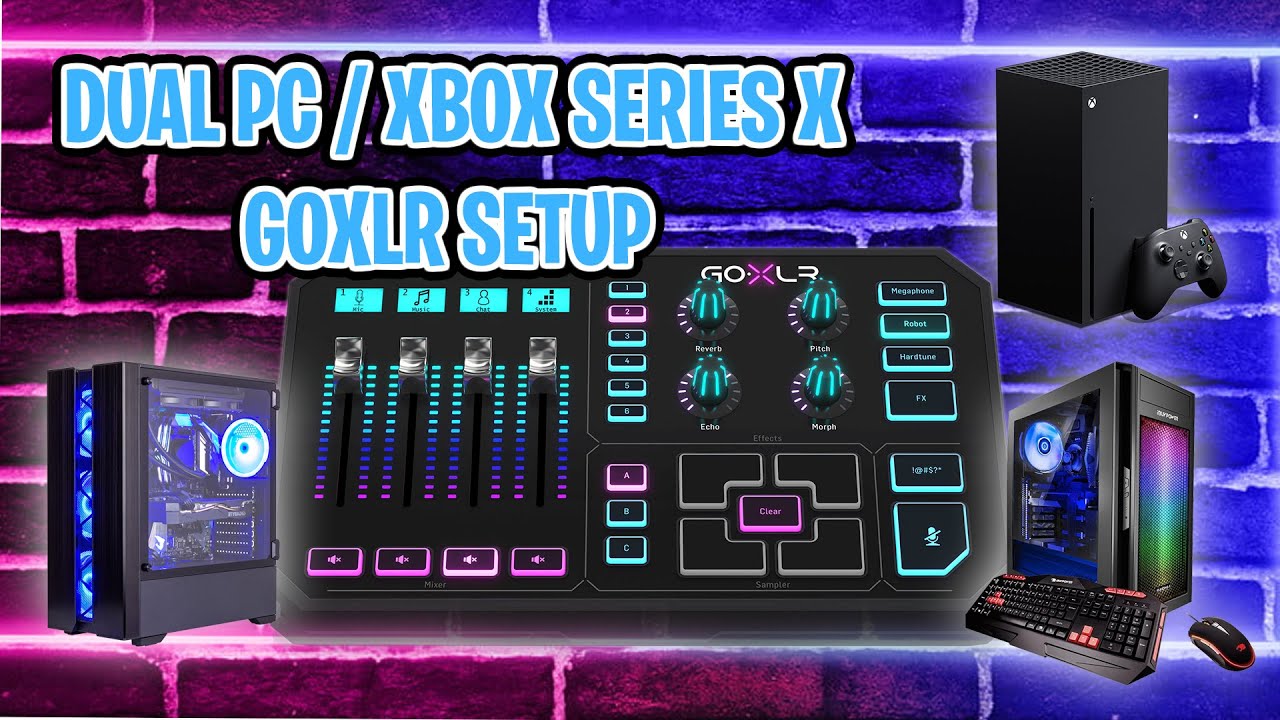 GOXLR setup with Dual PC and Xbox series X 2023! - YouTube