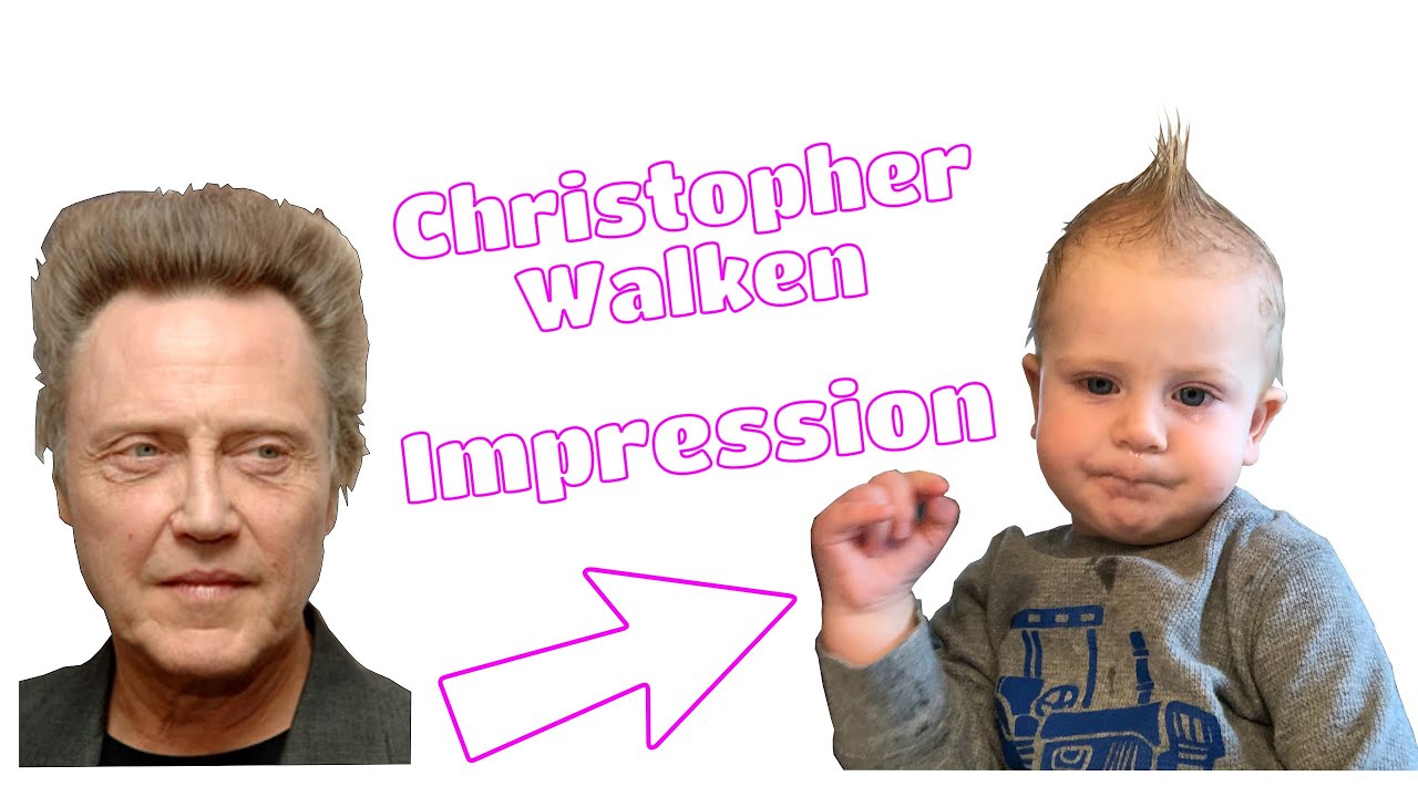 👶🏼 BABY IMPRESSION 👶🏼 Christopher Walken (CUTE) #Baby #YouTubeShorts # ...