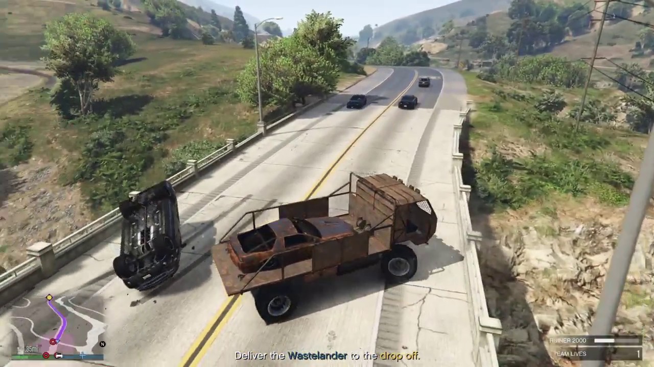 GTA 5 Wastelander Special Vehicle Mission #2 - YouTube