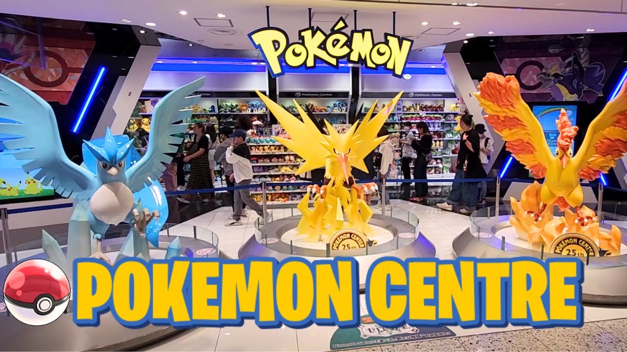 Every Pokemon Centre in Japan! - YouTube