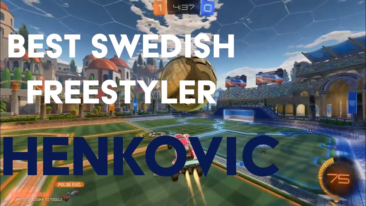 Best Swedish Freestyler HENKOVIC (Rocket League) - YouTube