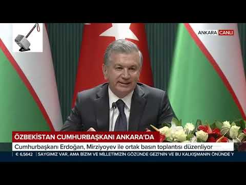 Özbekistan Cumhurbaşkanı Mirziyoyev Ankara'da / Uzbekistan President Mirziyoyev in Ankara 19.02.2020