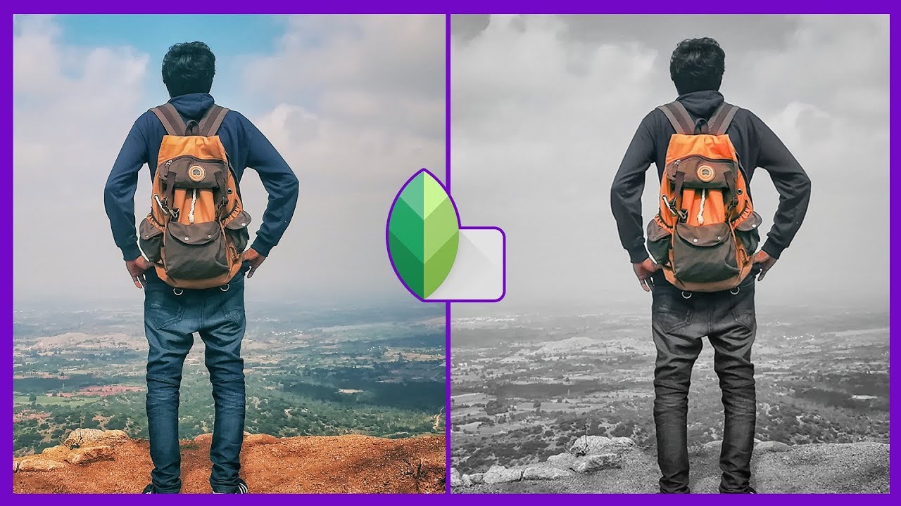 How to do the Color Splash Effect / Selective Color Effect in Snapseed ...