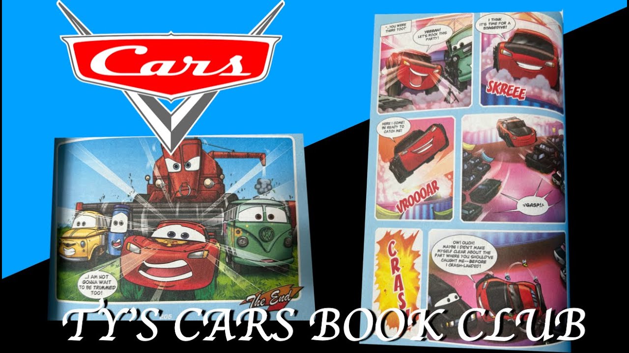 The Cars Magazine Comics Are PERFECT! | On the Road Part One...-Ty's ...