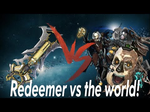 Redeemer Prime vs (almost)every boss in warframe! - YouTube