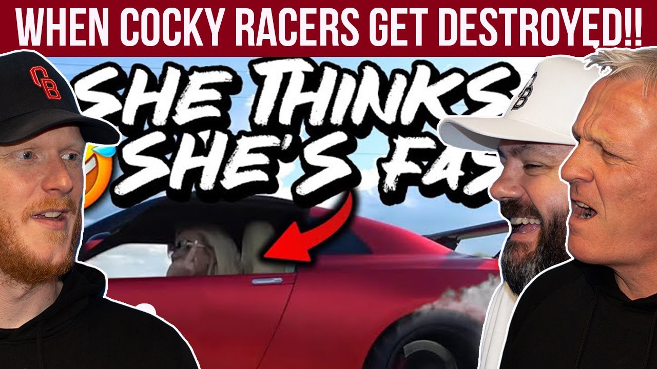 When COCKY Racers Get DESTROYED REACTION | OFFICE BLOKES REACT!! - YouTube