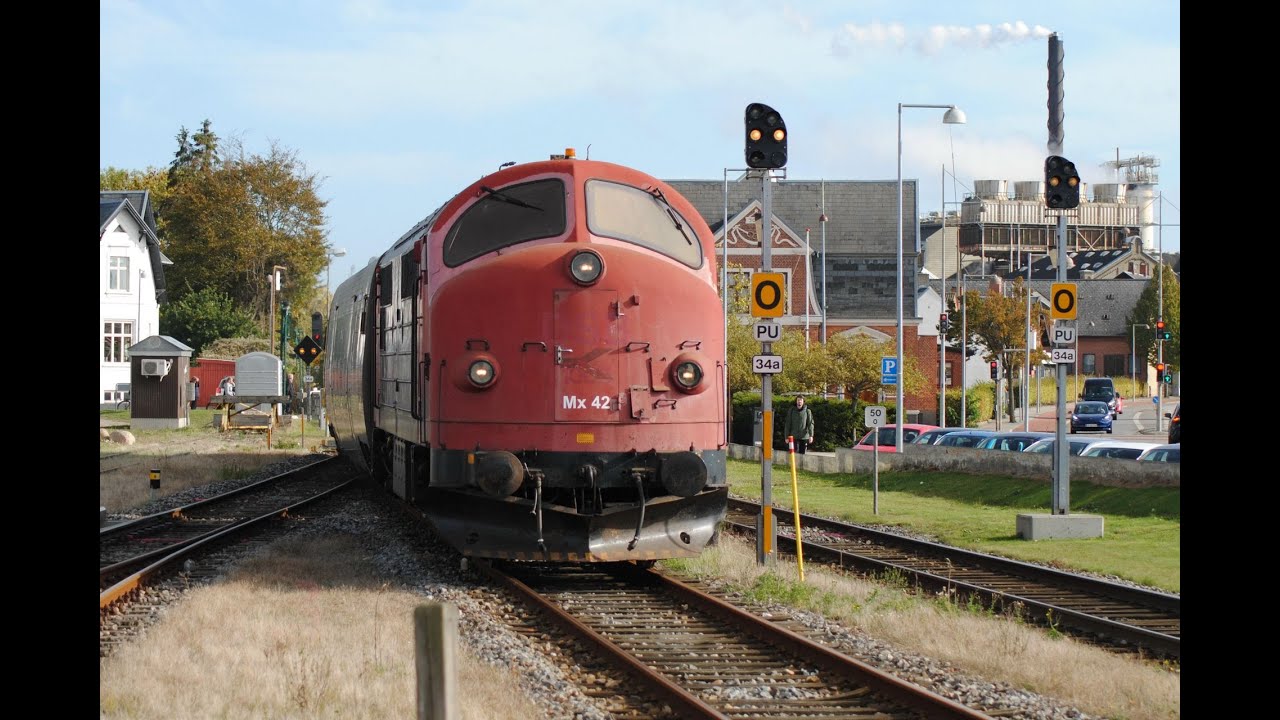Lokaltog MX 42+IC2 sæt 01 i Nakskov. 7/10 2022. - YouTube