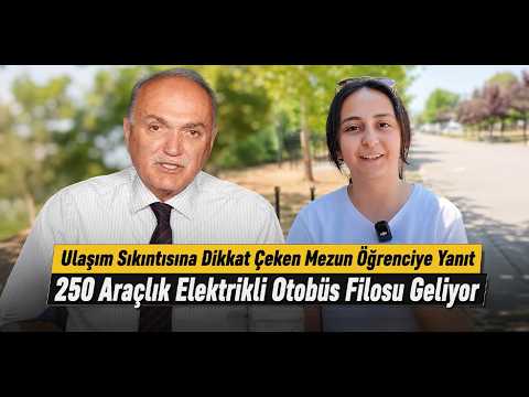 Ulaşım sıkıntısına yanıt: 250 araçlık elektrikli otobüs filosu geliyor