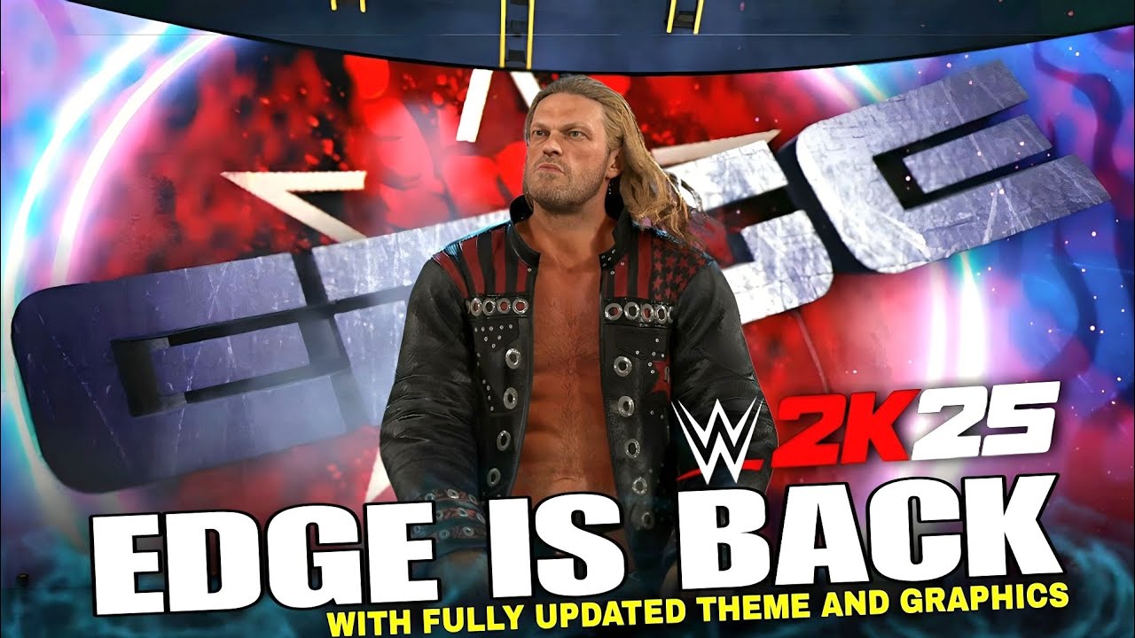 WWE 2K25 Edge Full Updated Entrance w/Gfx Pack & Theme | Crazy WWE 2K25 ...