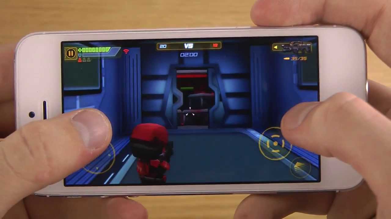 Call of Mini Infinity iPhone 5 iOS 7 Beta 4 Gameplay Review - YouTube