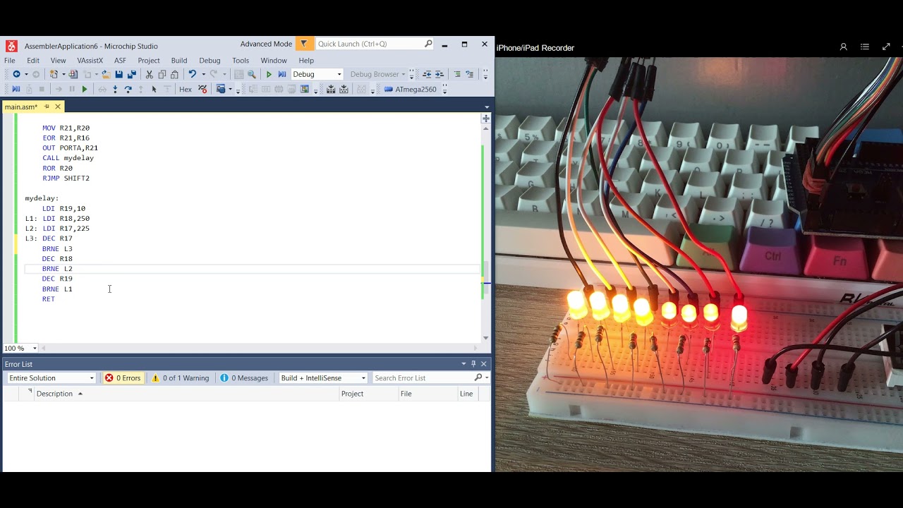 Arduino (Microchip Studio) | EXPLANATION Work2 - YouTube