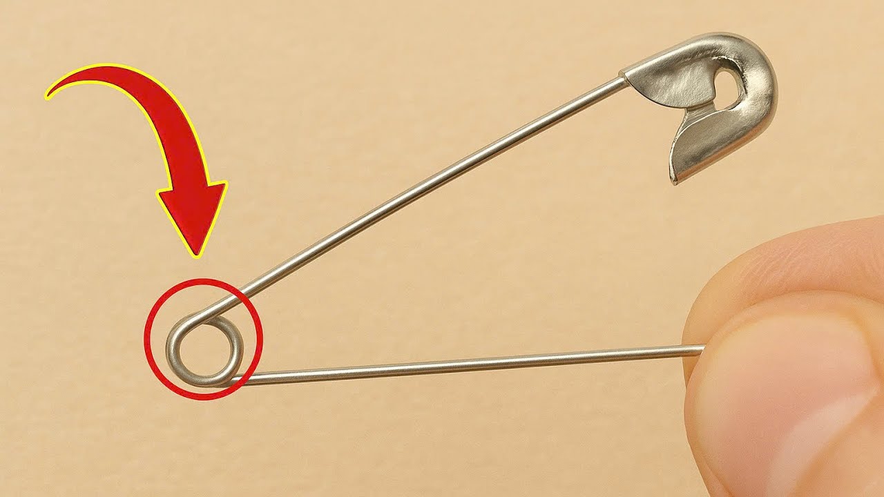 billions of people don't know the secret use of the safety pin😱!! you ...