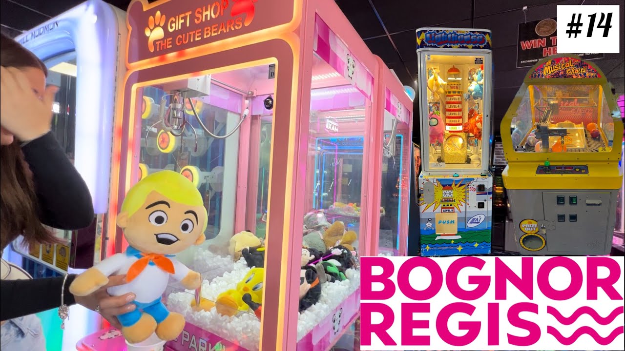 Claw Machines UK Episode #14 | Bognor Regis | Quick Arcade Visit - YouTube