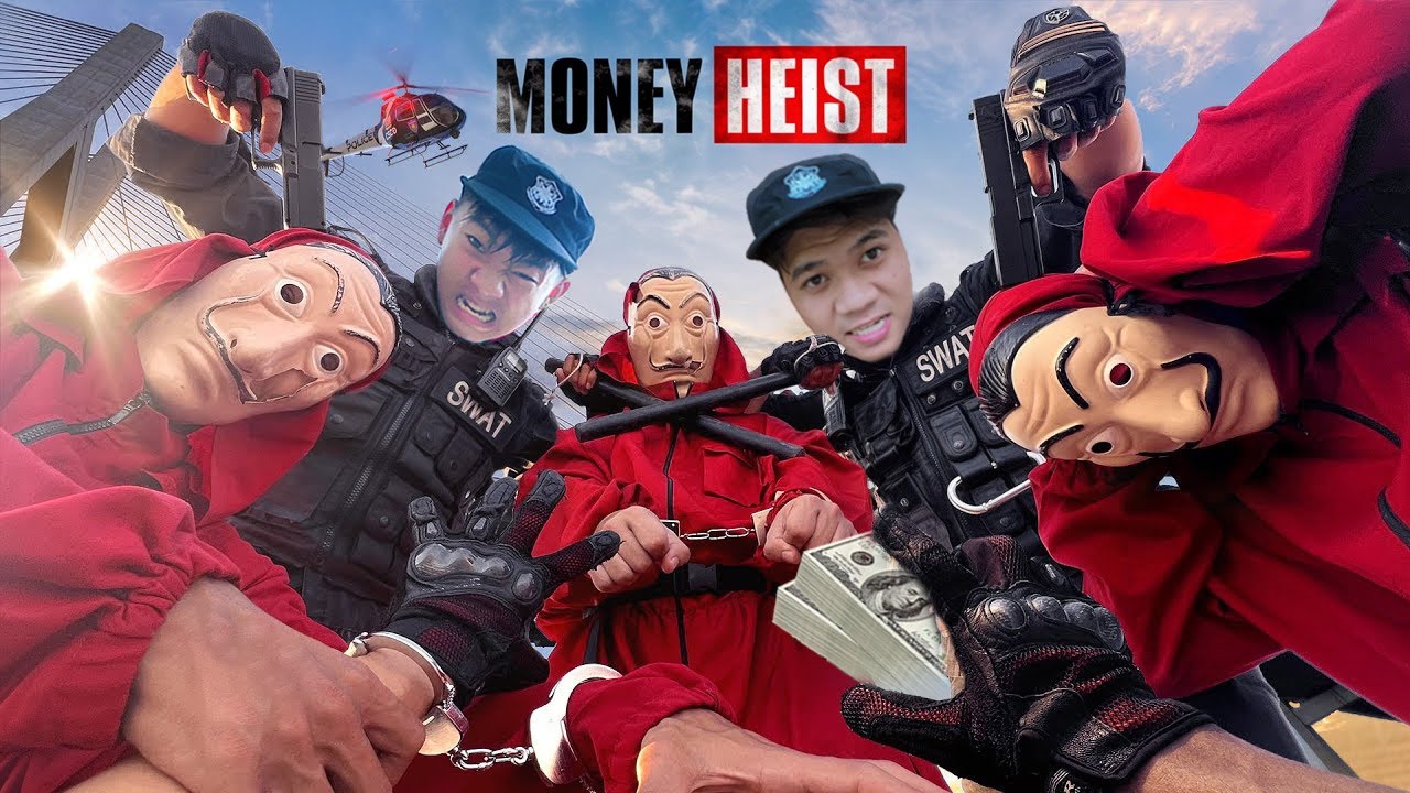 PARKOUR VS MONEY HEIST! 8 | Face To Face | POLICE CHASE In REAL LIFE ...