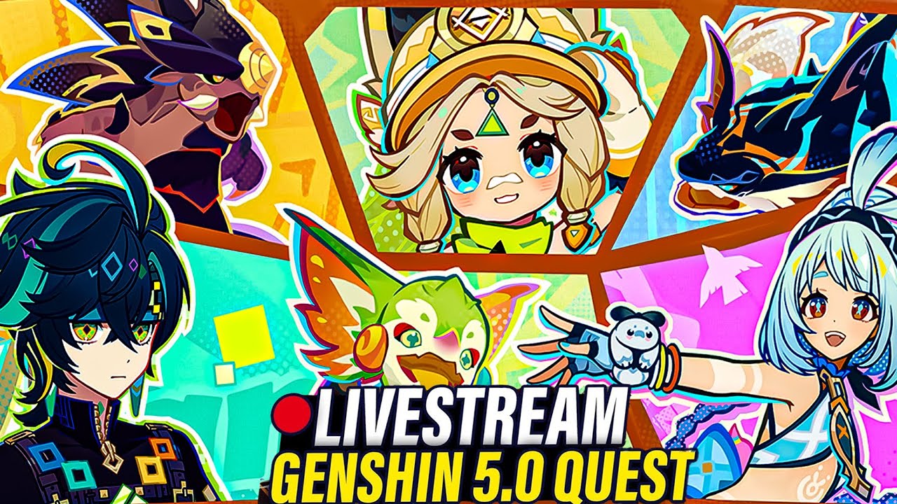 Exploring Natlan Live | 5x Welkin Moon | Genshin Impact Live # ...