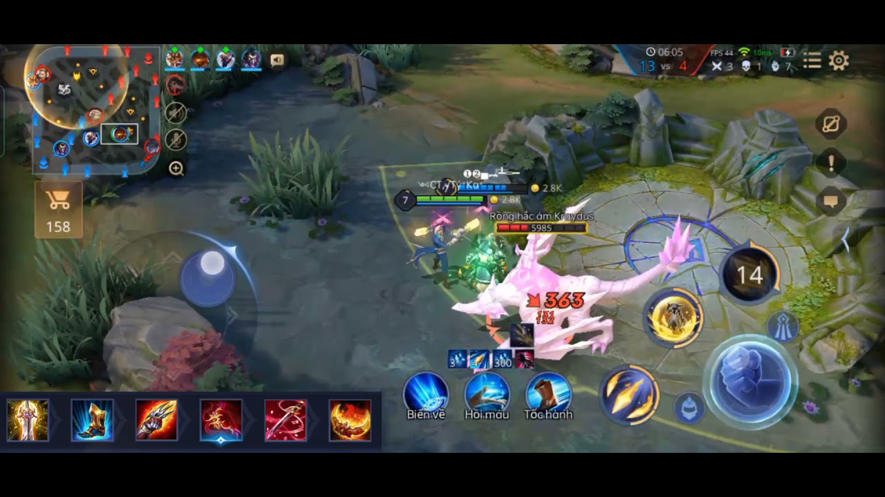 Cách Chơi Lavi [Liên Quân Mobile] CT Tý Ka Vlog | Cách đánh Lavi mới ...