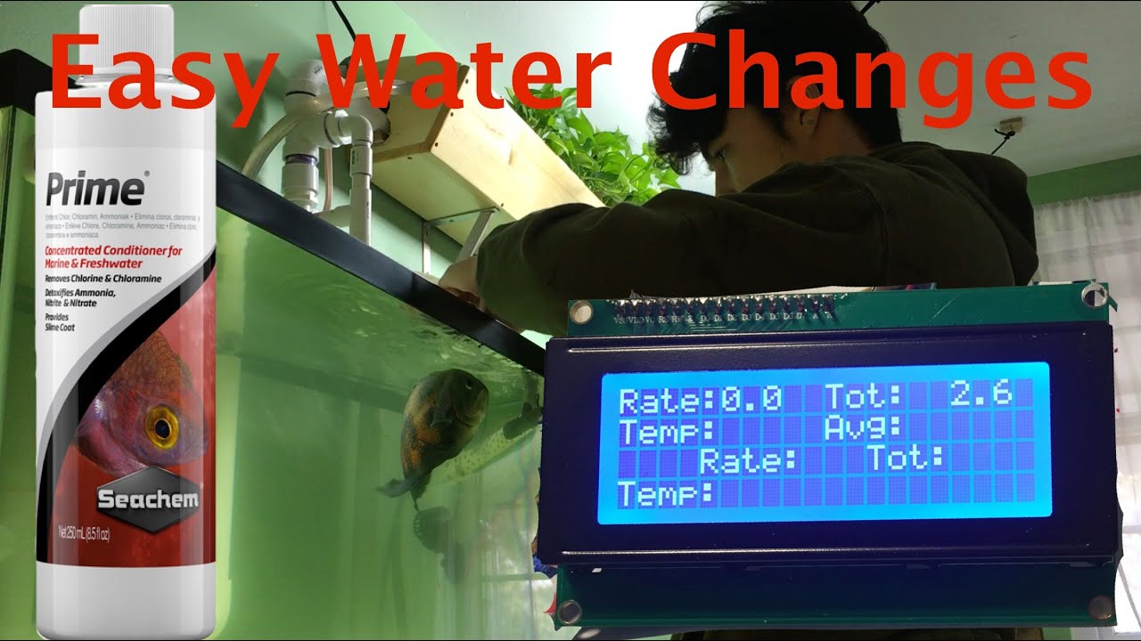 DIY Semi-Auto Aquarium Water Changer - YouTube