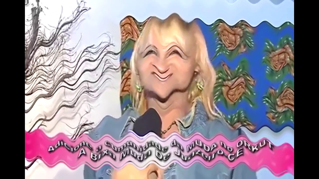 Bixa Muda alienígena bugada entrevistada na tevelisão - YouTube